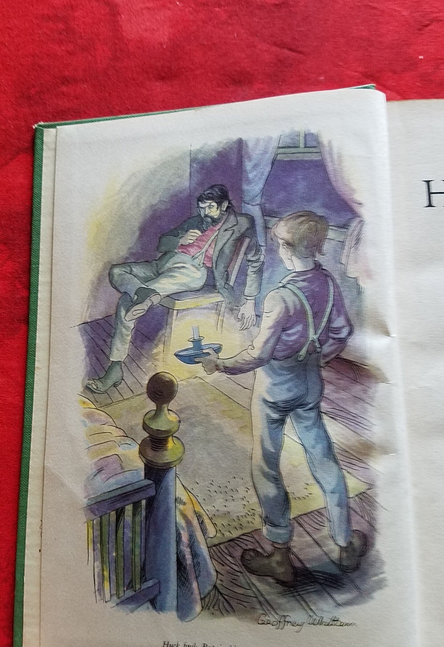 1950's Huckleberry Finn Whitman Classics Set Classic Stories American ...