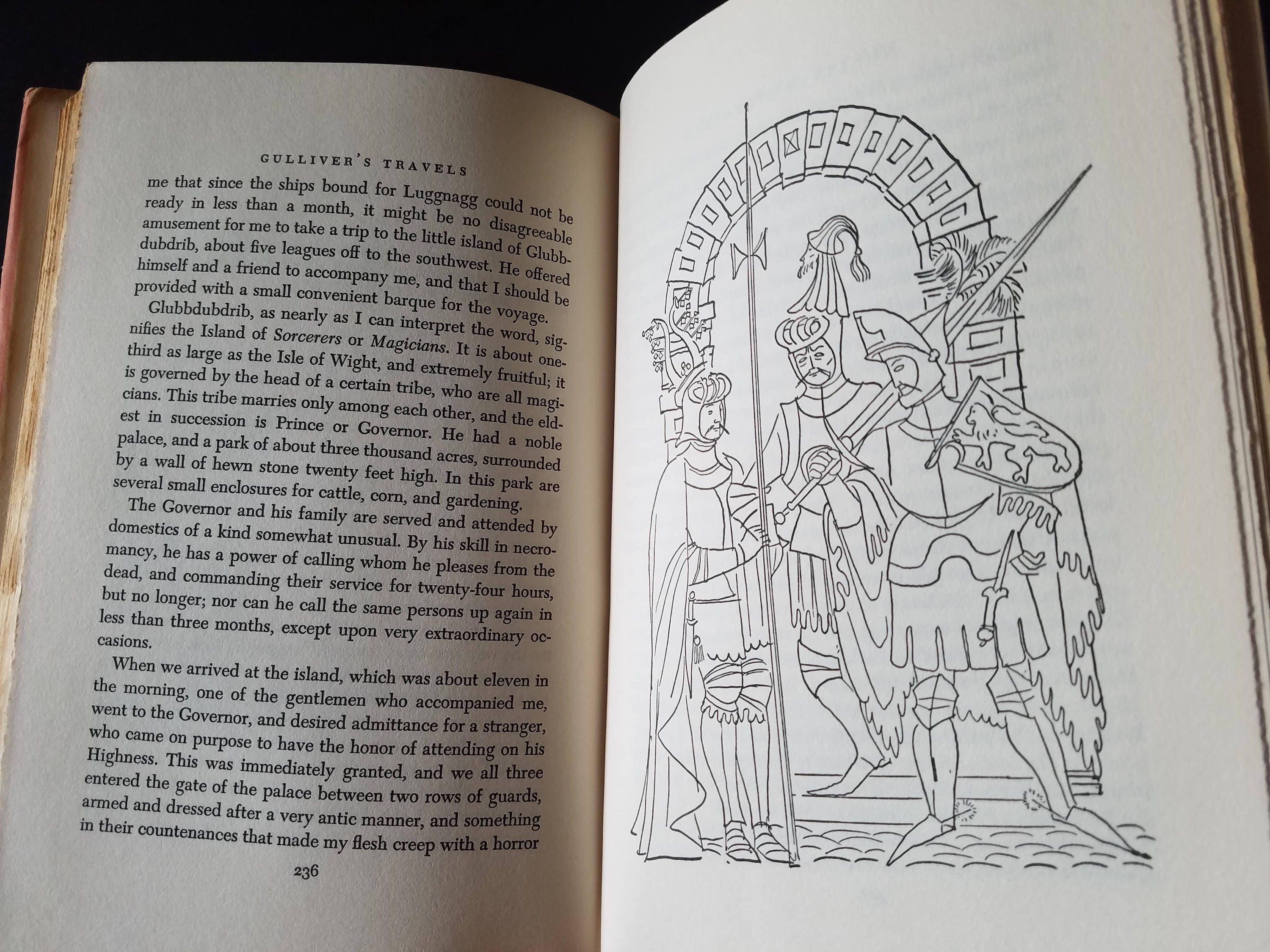 1950's Gulliver's Travels Classics Stories Hardcover Jonathan Swift ...