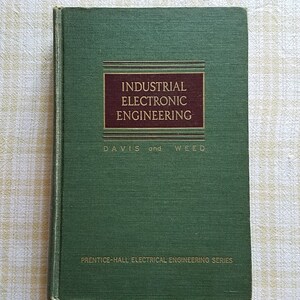 1950's Industrial Electronic Engineering Theory Application Industrial ...