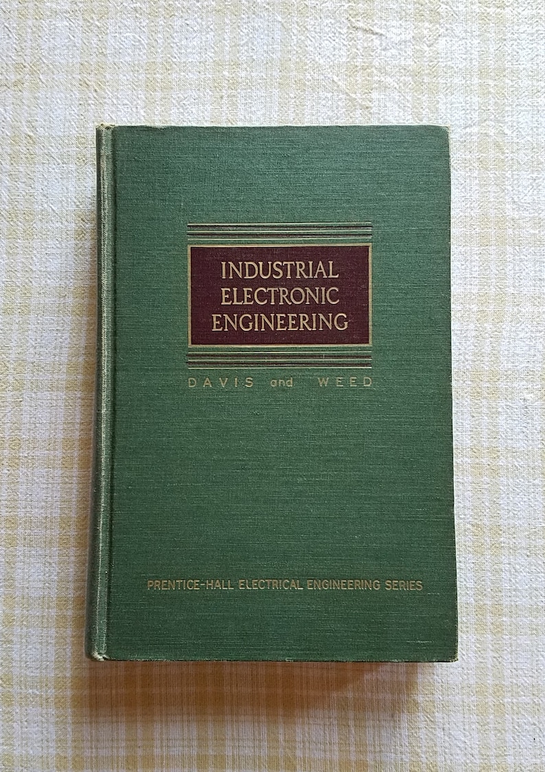 1950's Industrial Electronic Engineering Theory Application Industrial ...