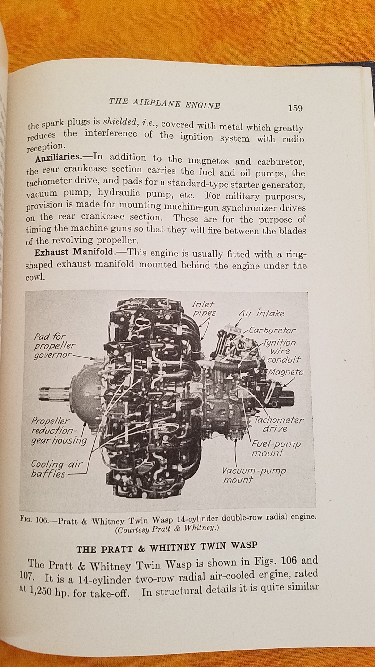 1940's the Airplane and Its Engine Air Pilot Training Vintage Training ...