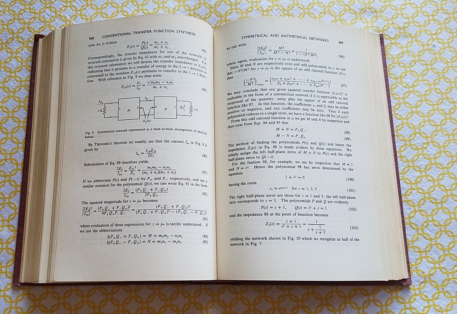 1950's Synthesis of Passive Networks Engineering Electrical Engineer ...