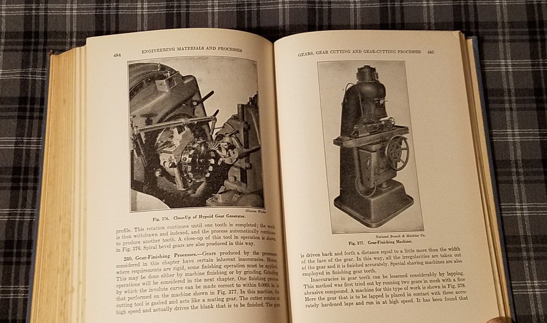 1950's Engineering Materials and Processes Vintage Technical Textbook ...