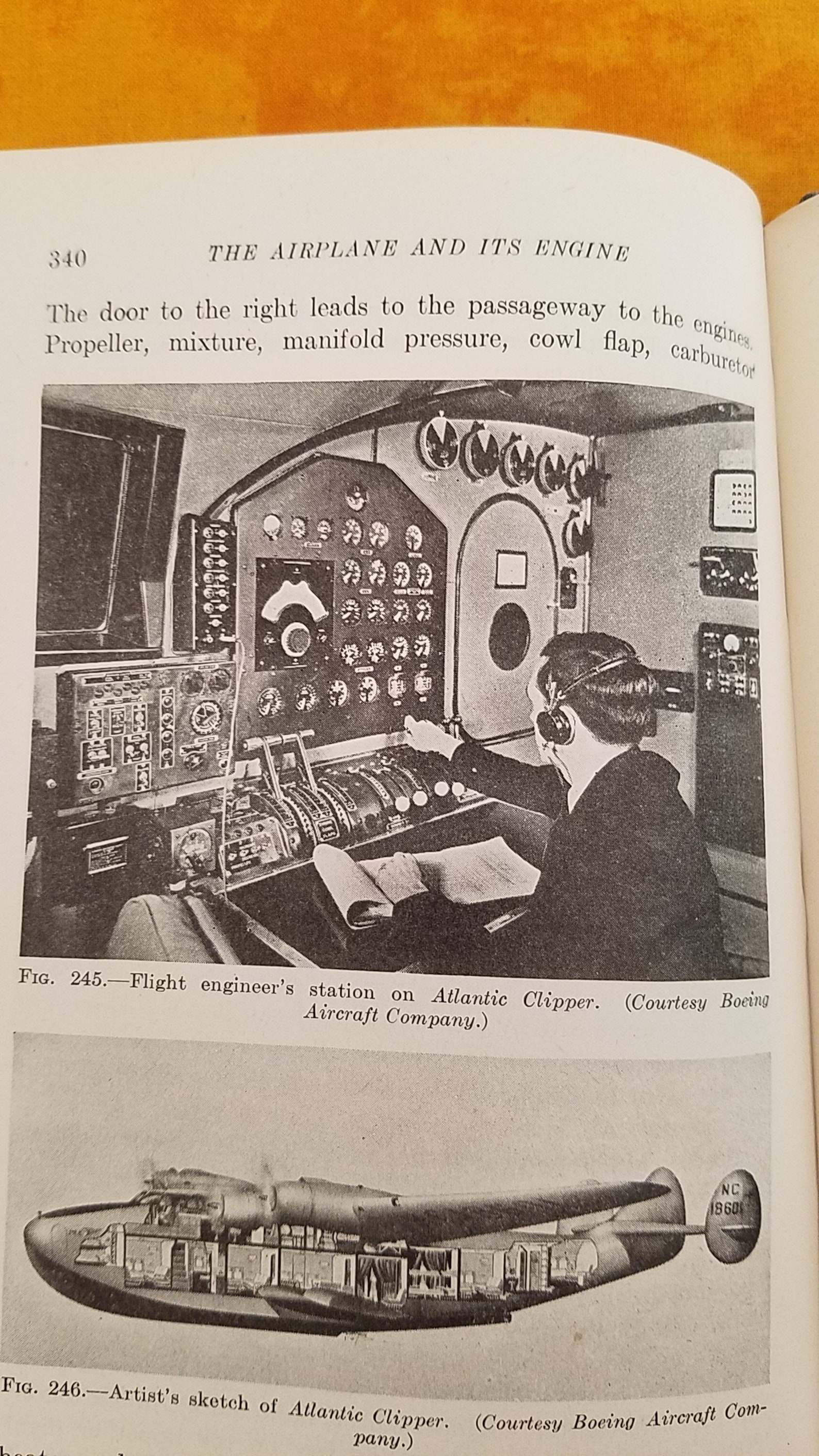 1940's the Airplane and Its Engine Air Pilot Training Vintage Training ...