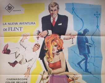 In Like Flint original Movie Poster - Etsy