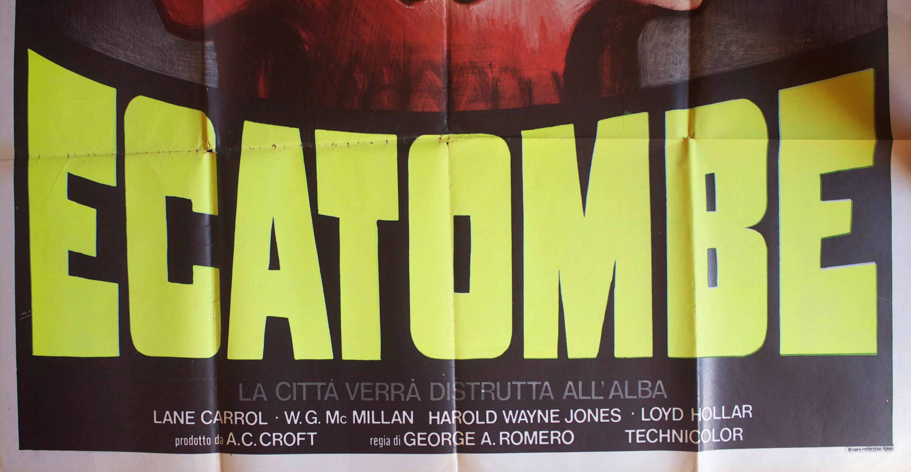 Ecatombe / the Crazies (original Movie Poster) - Etsy UK