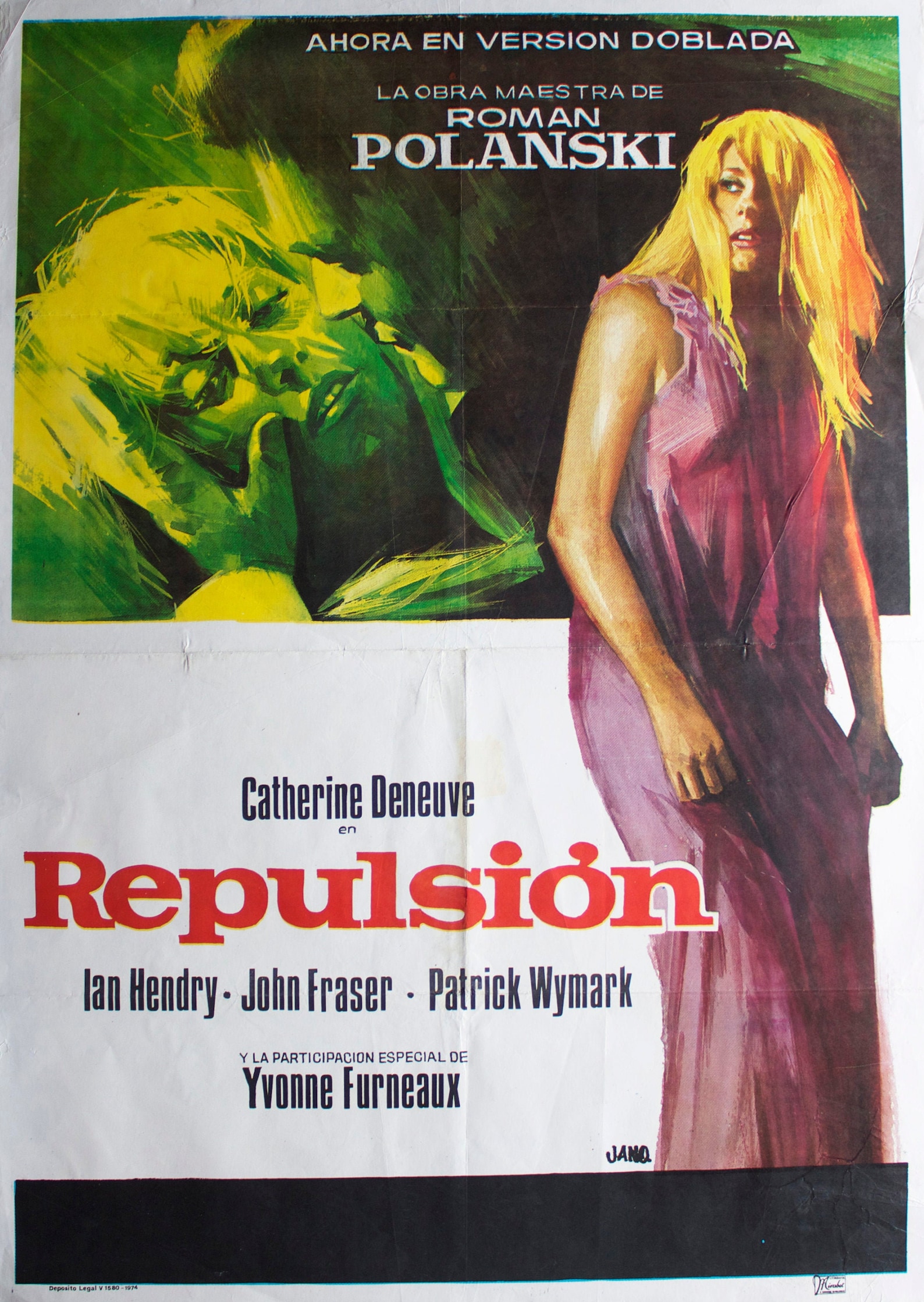 Repulsion Original movie poster | Etsy