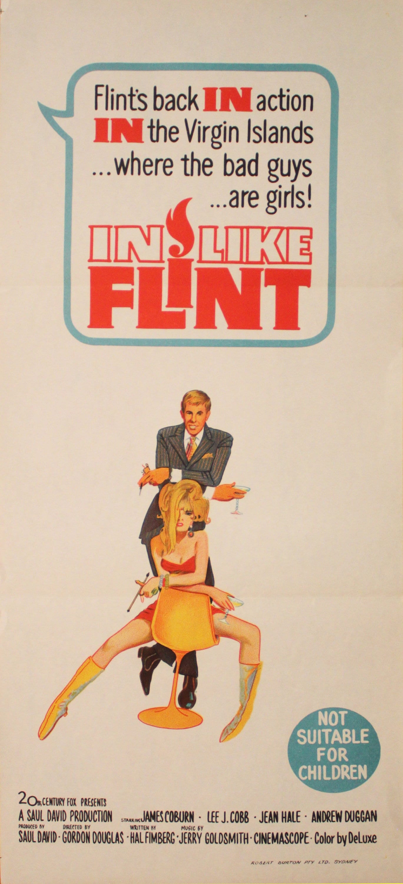 Flint Movie Poster for sale | Only 2 left at -60%