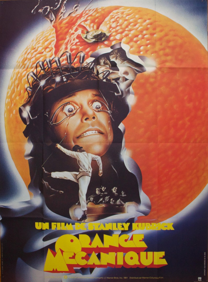 A Clockwork Orange (original Movie Poster) - Etsy