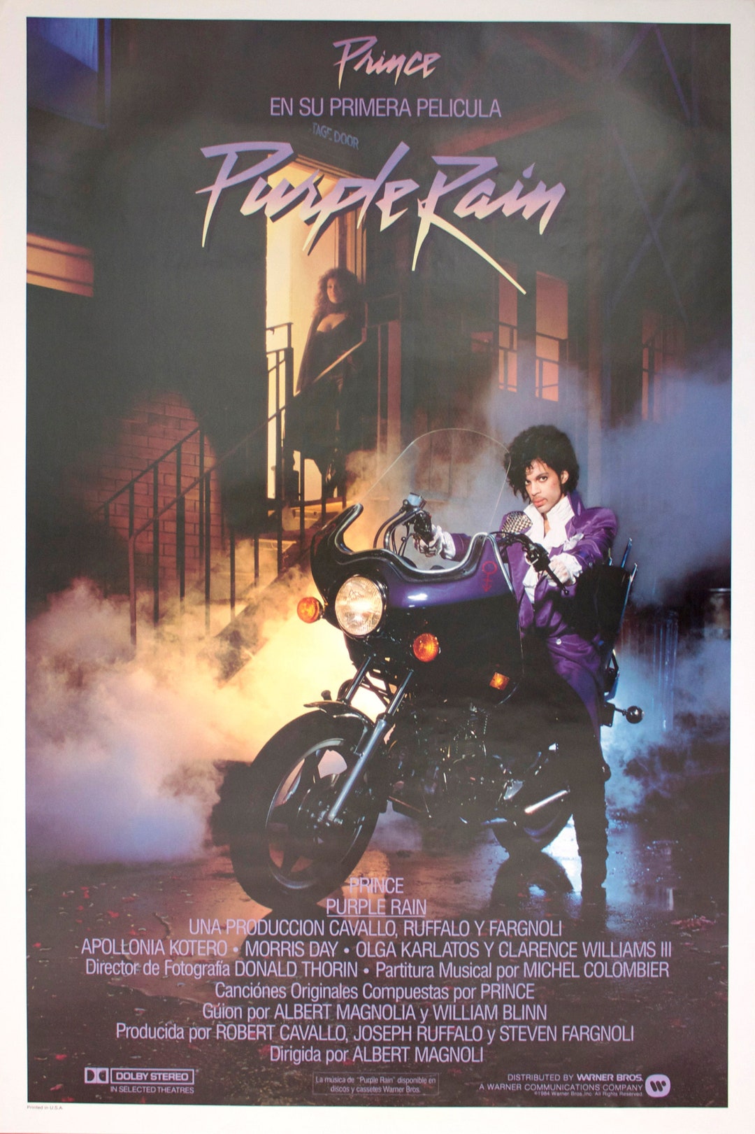 Purple Rain (original Movie Poster) - Etsy