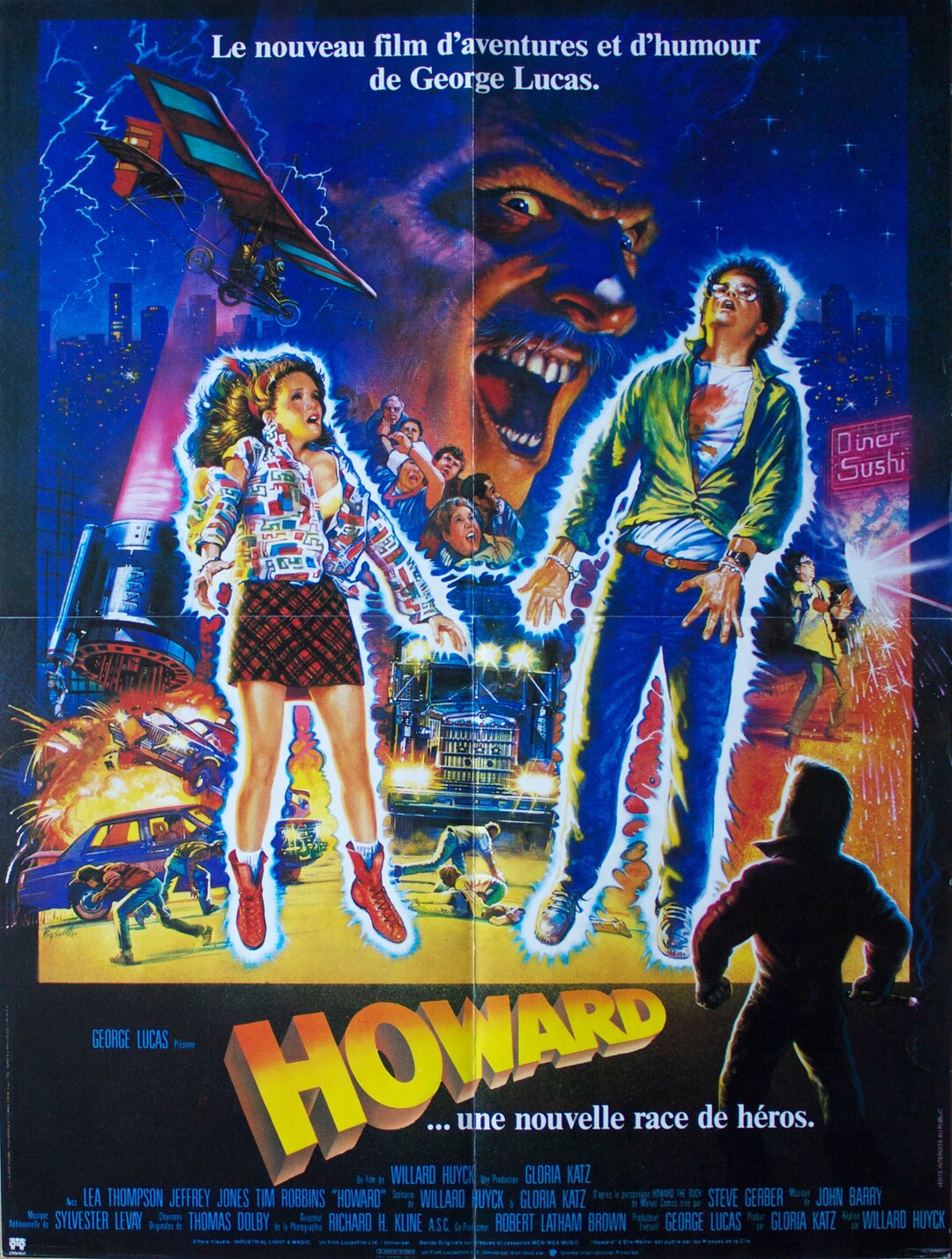 Howard the Duck (original Movie Poster) - Etsy