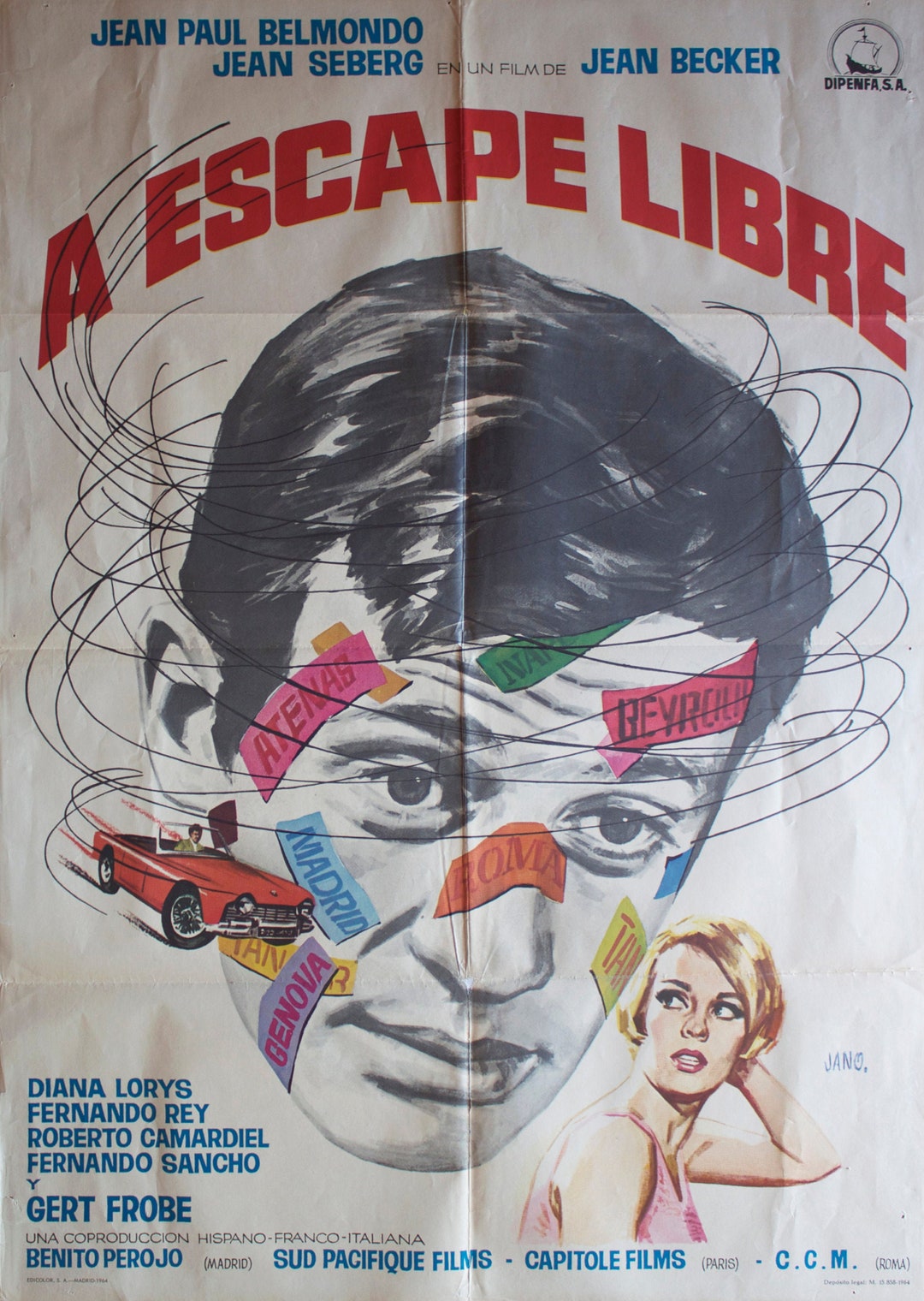 Backfire (original Movie Poster) - Etsy