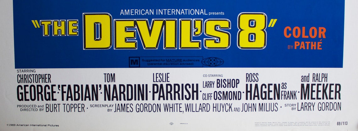 The Devil's 8 original Movie Poster - Etsy Singapore