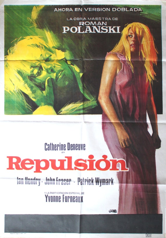 Repulsion Poster The Repulsion Box' Album Promo Poster Rare Records