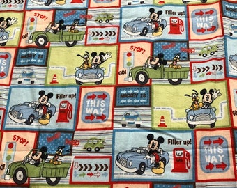 Vintage disney fabric | Etsy