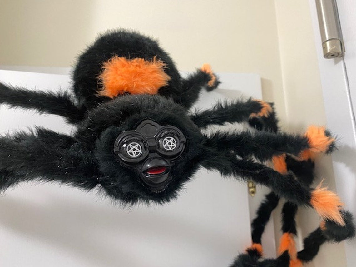 Furby Spider Matilda the Halloween Spider Custom Furby Art | Etsy