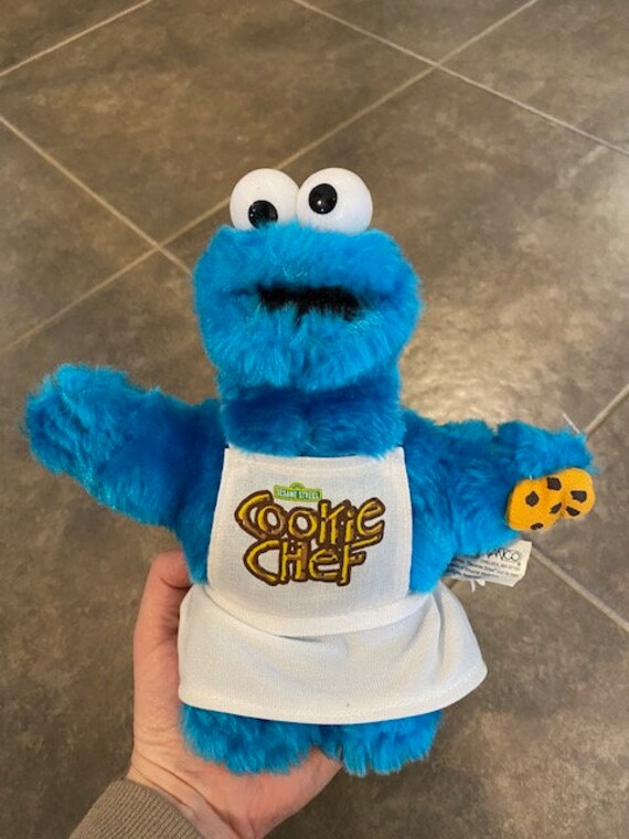 Sesame Street Cookie Monster Cookie Chef Plush 8 | Etsy