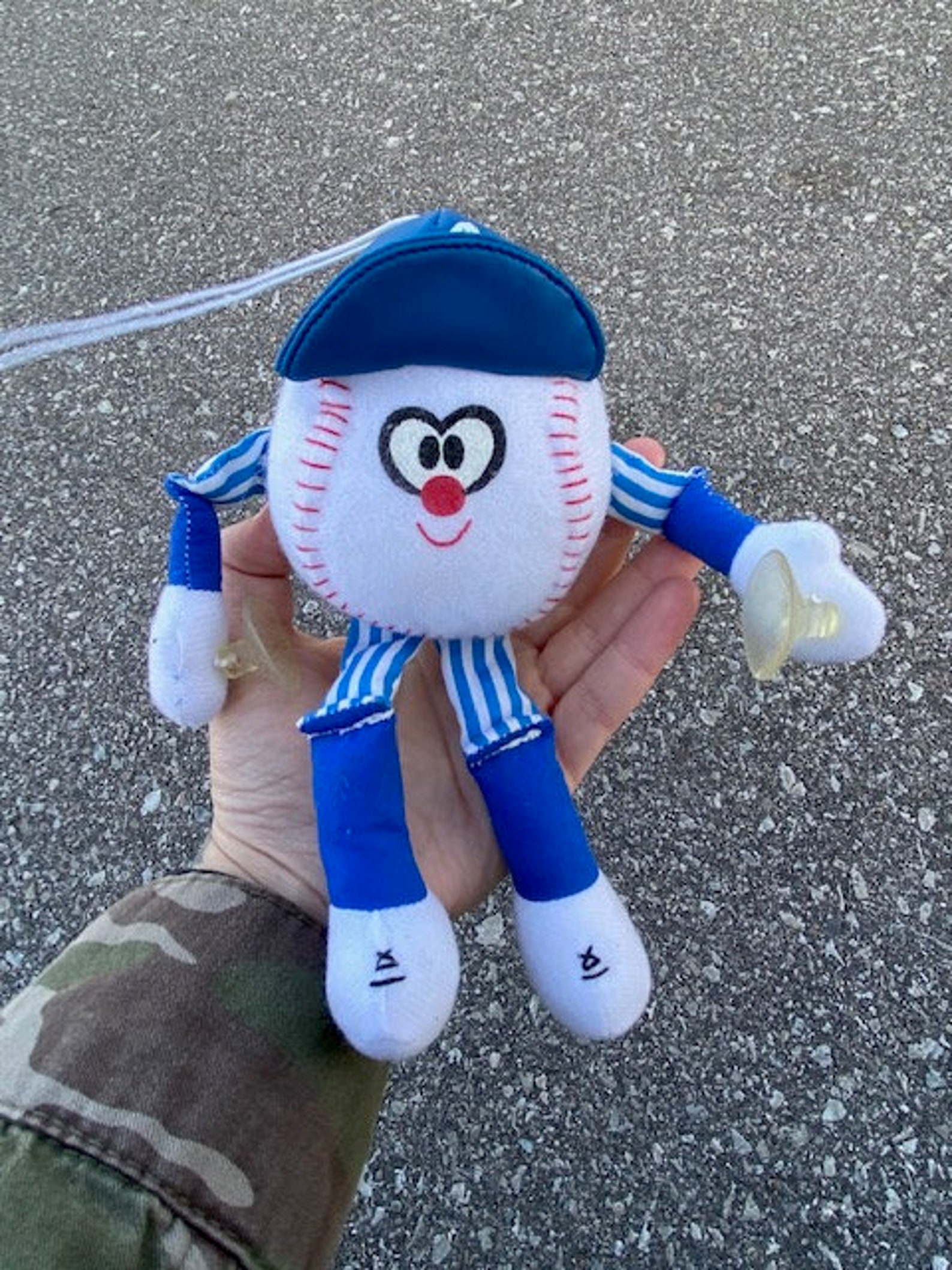 Vintage MLB Toronto Blue Jays Baseball Plush Toy Window Cling | Etsy