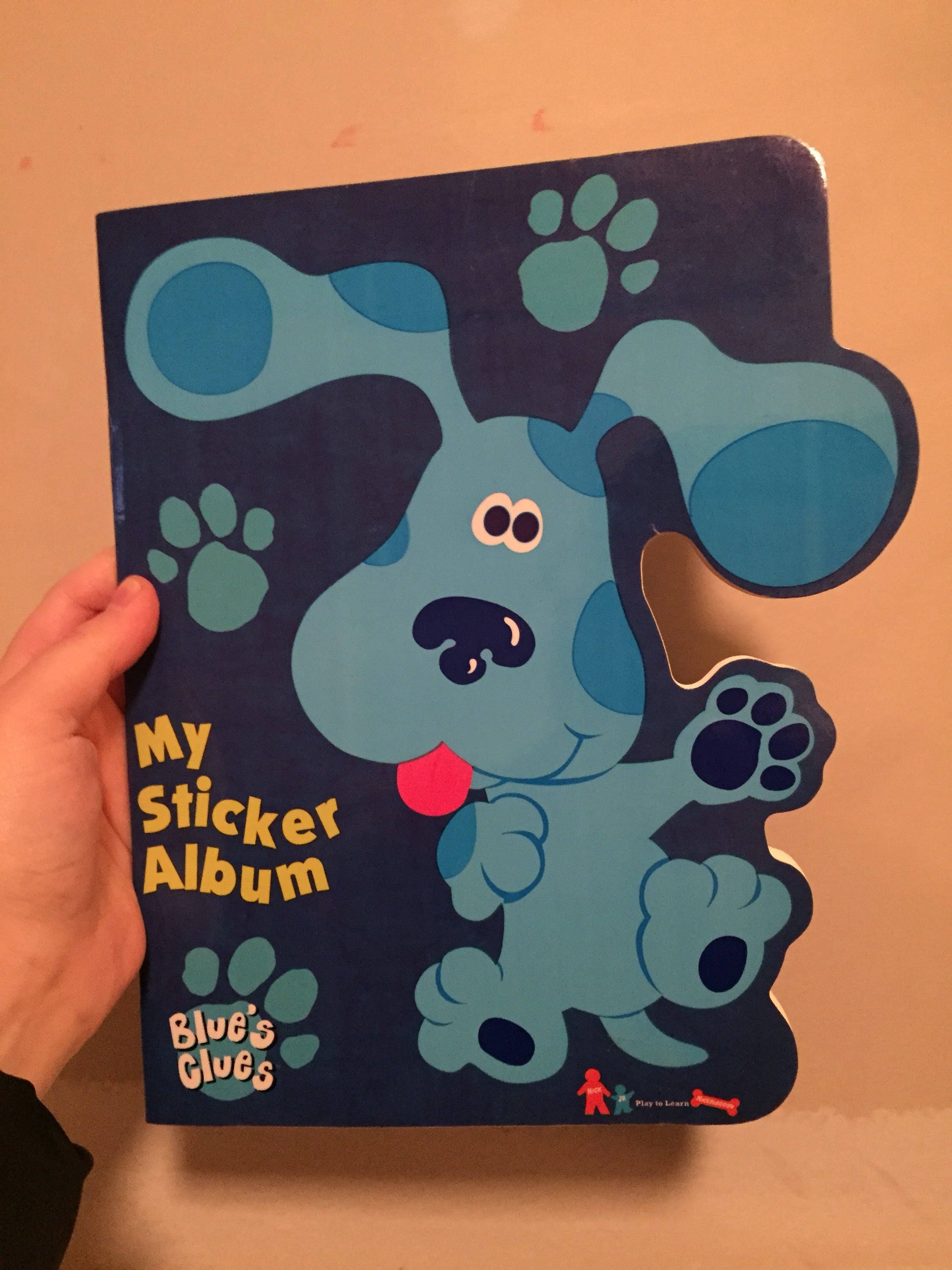 Blues clues sticker book | Etsy