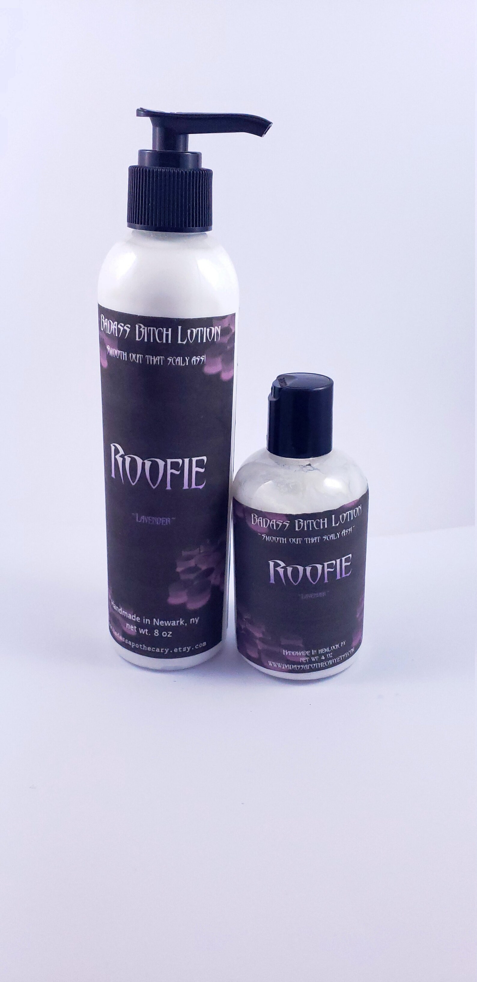 Roofie Loción de lavanda Loción Natural Loción Badass Cuidado natural ...