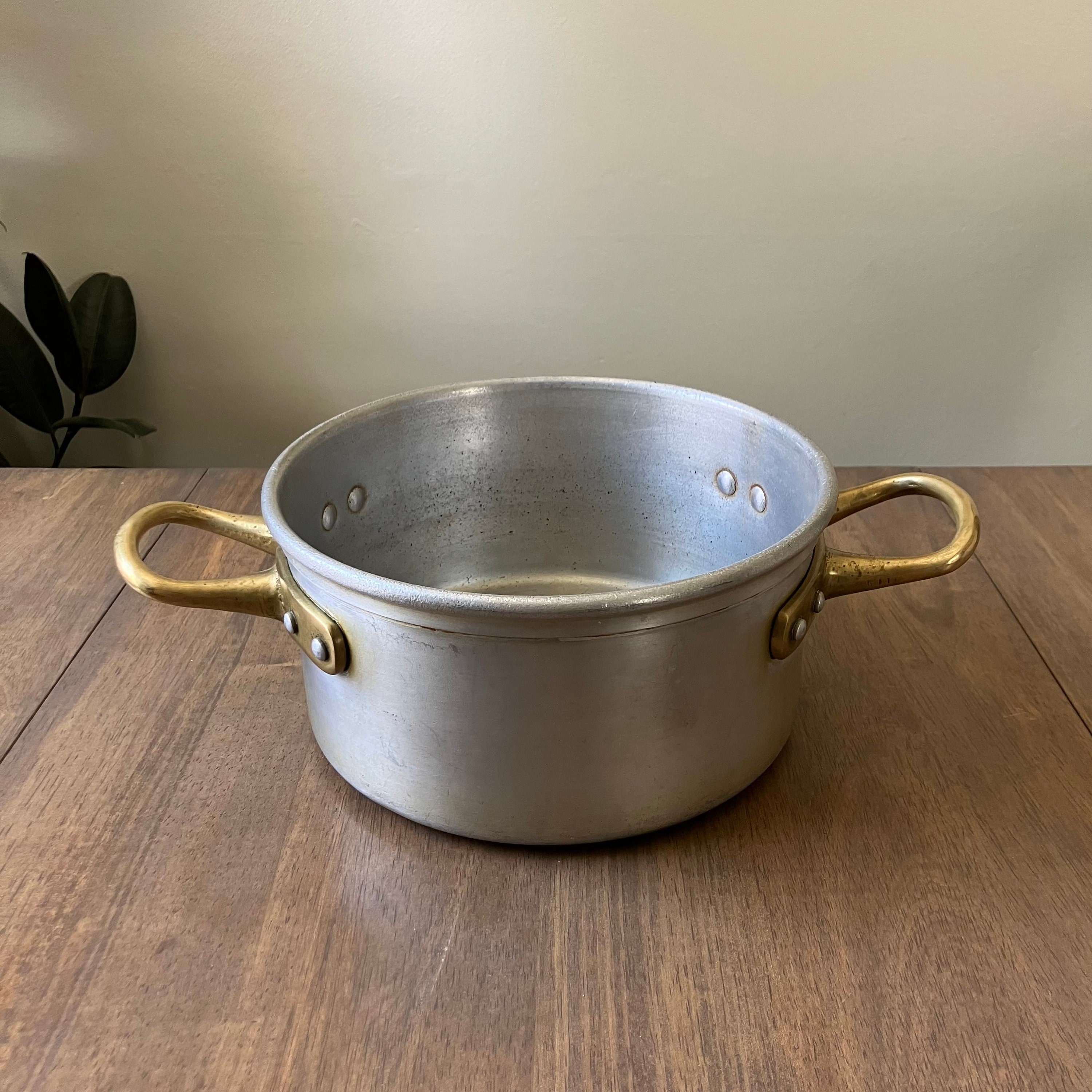 Antique Italian Alluminio 'cane' Aluminum Brass Braiser - Etsy