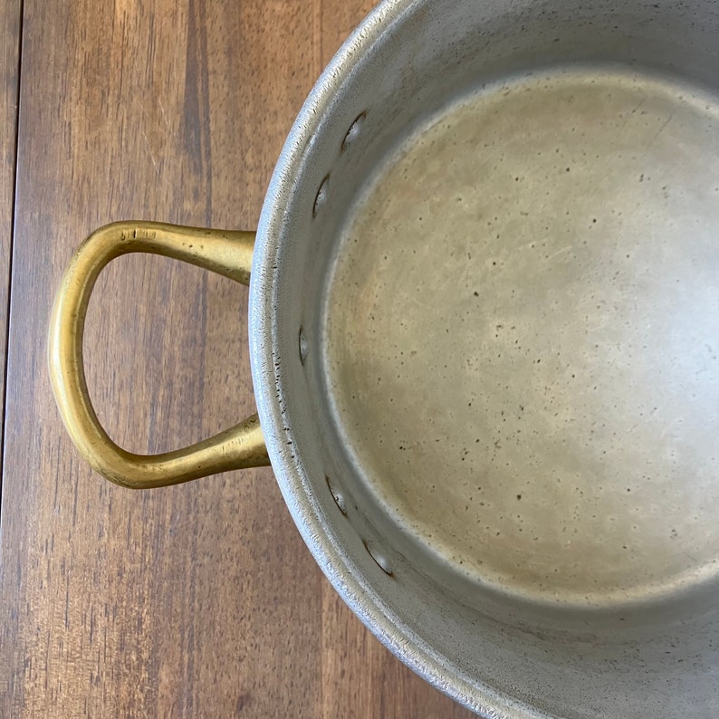 Antique Italian Alluminio 'cane' Aluminum Brass Braiser - Etsy