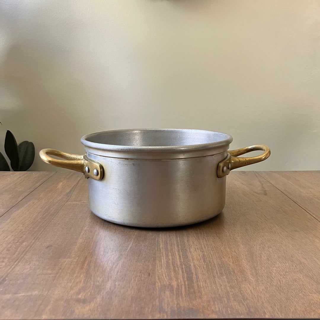 Antique Italian Alluminio 'cane' Aluminum Brass Braiser - Etsy