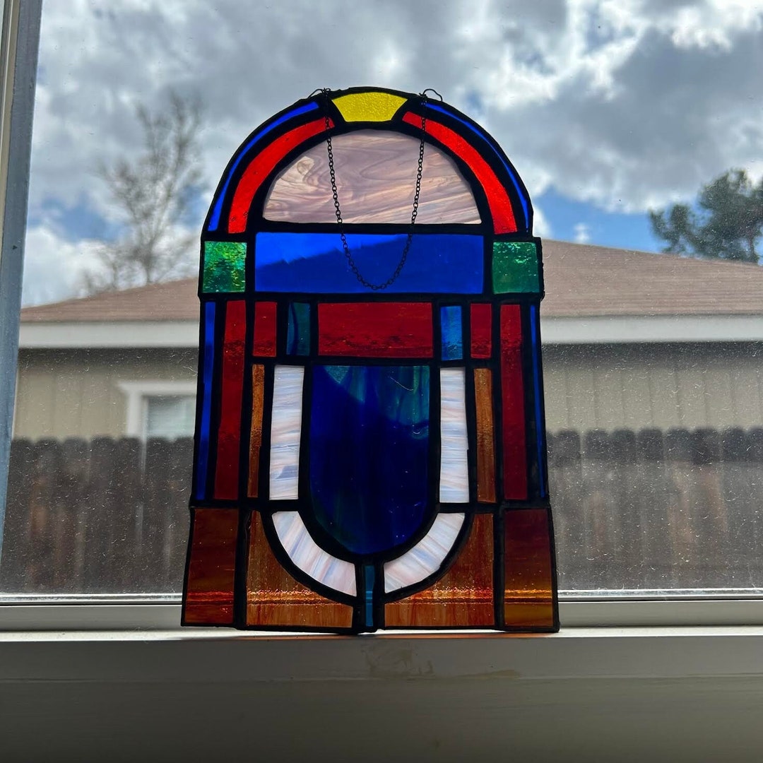 Scottish Stained Glass Window Portal - Etsy