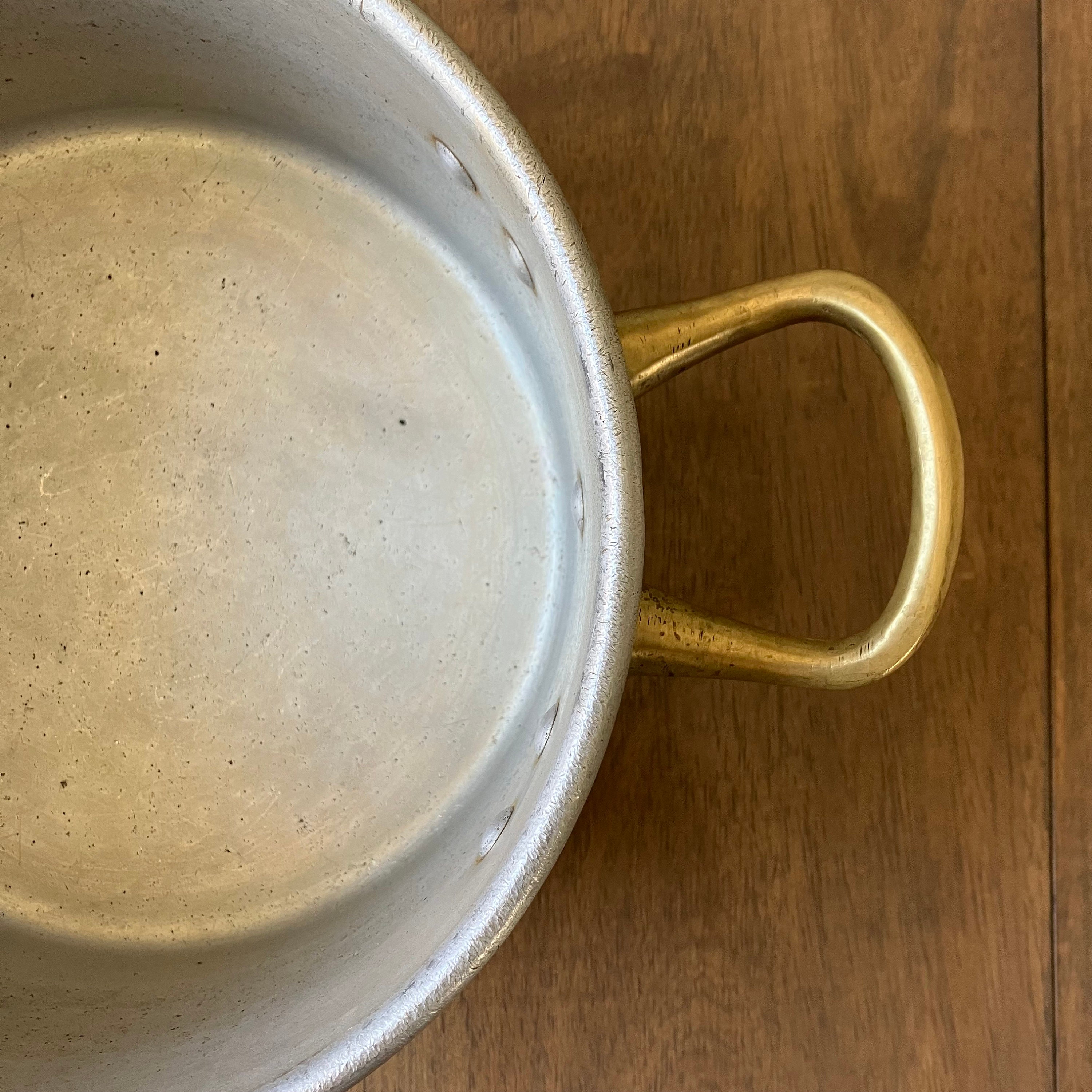 Antique Italian Alluminio 'cane' Aluminum Brass Braiser - Etsy