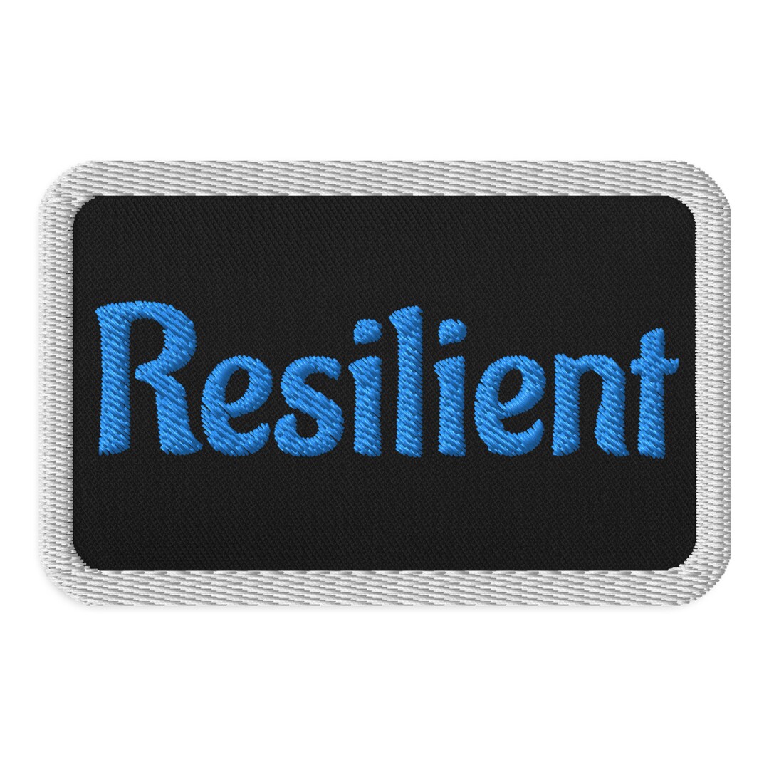 Resilient Embroidered Patches - Etsy