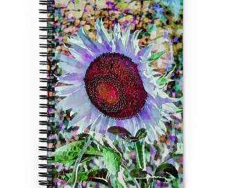 Sunflower Print Journal, Mothers Day Gift, Floral, Spring Notebook, for ...