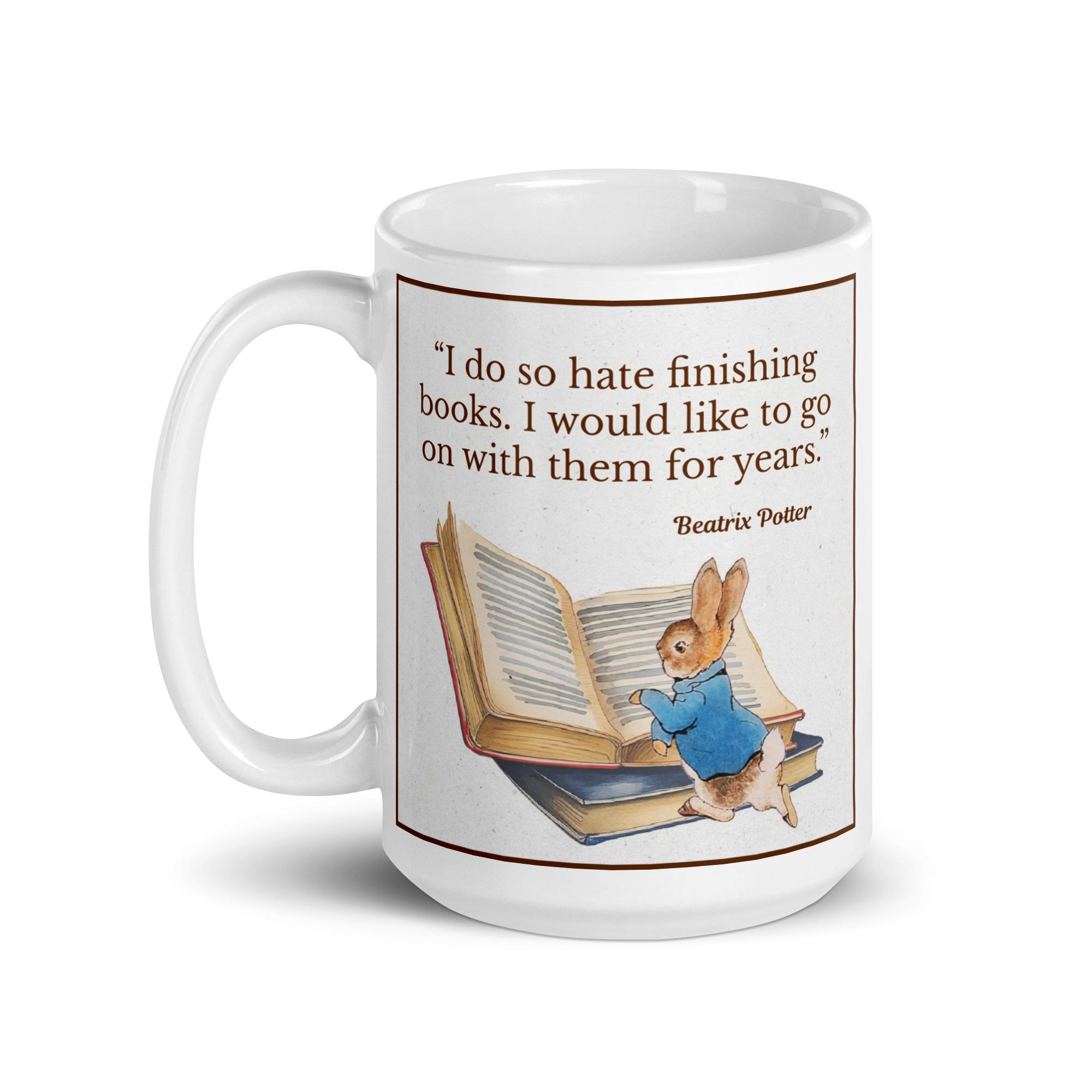 Peter Rabbit Quote Mug - Peter Rabbit Coffee Cup - Gift for Reader ...