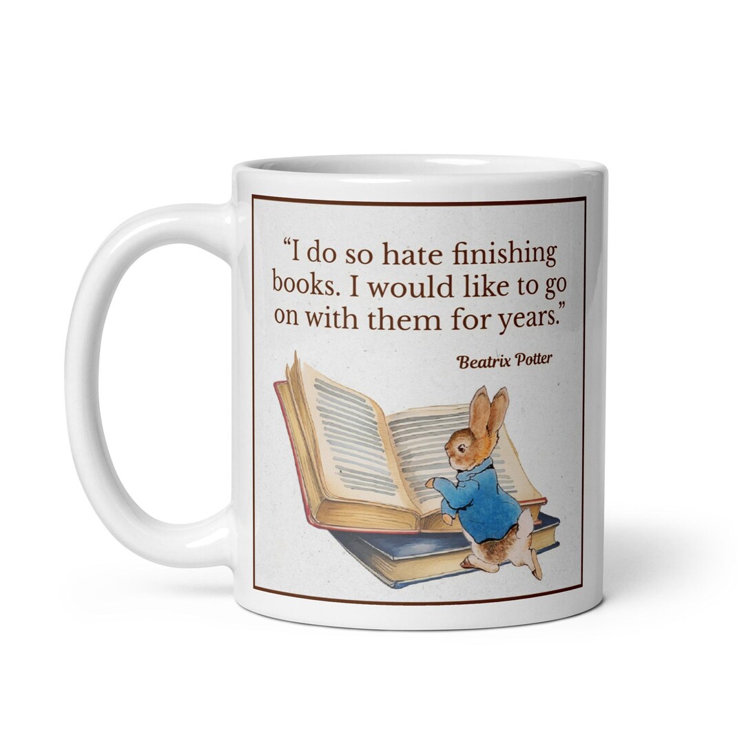 Peter Rabbit Quote Mug - Peter Rabbit Coffee Cup - Gift for Reader ...