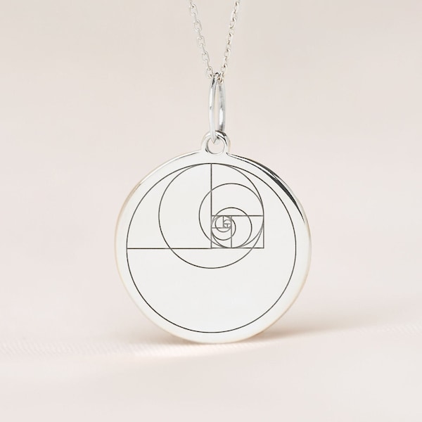 Fibonacci Necklace - Etsy