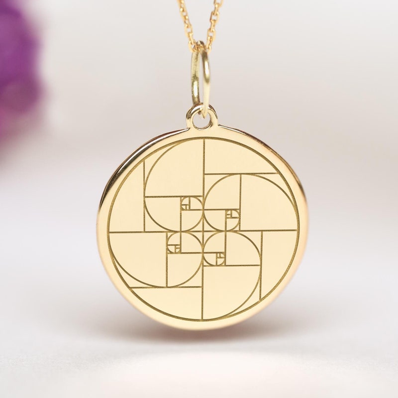 Fibonacci Necklace - Etsy