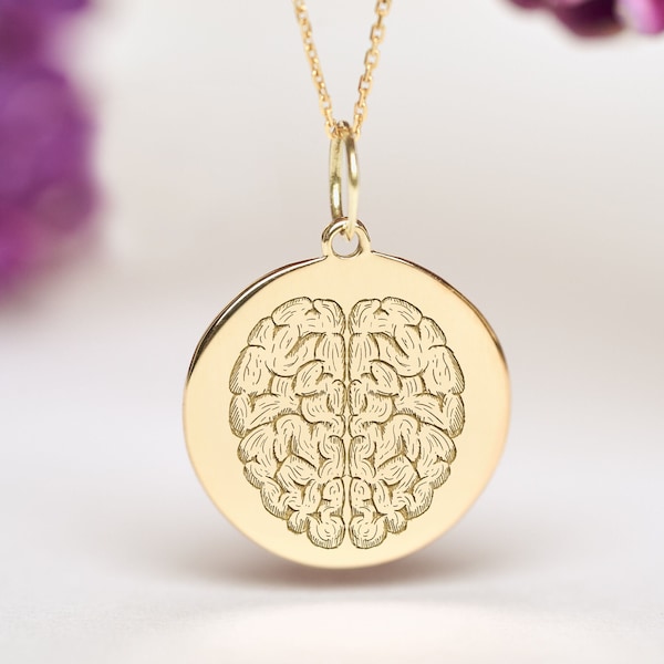 Brain Necklace - Etsy