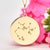 14k Solid Gold Baby Taurus Necklace • Personalised Newborn Taurus ...