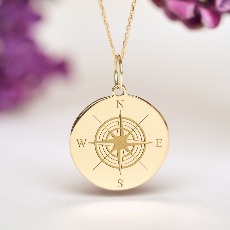 Compass Charms - Etsy