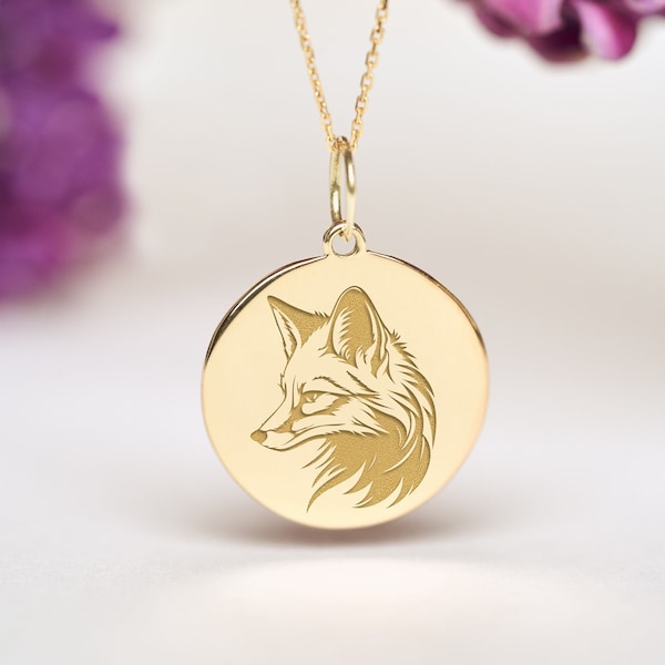 Beautiful Fox Necklace - Etsy
