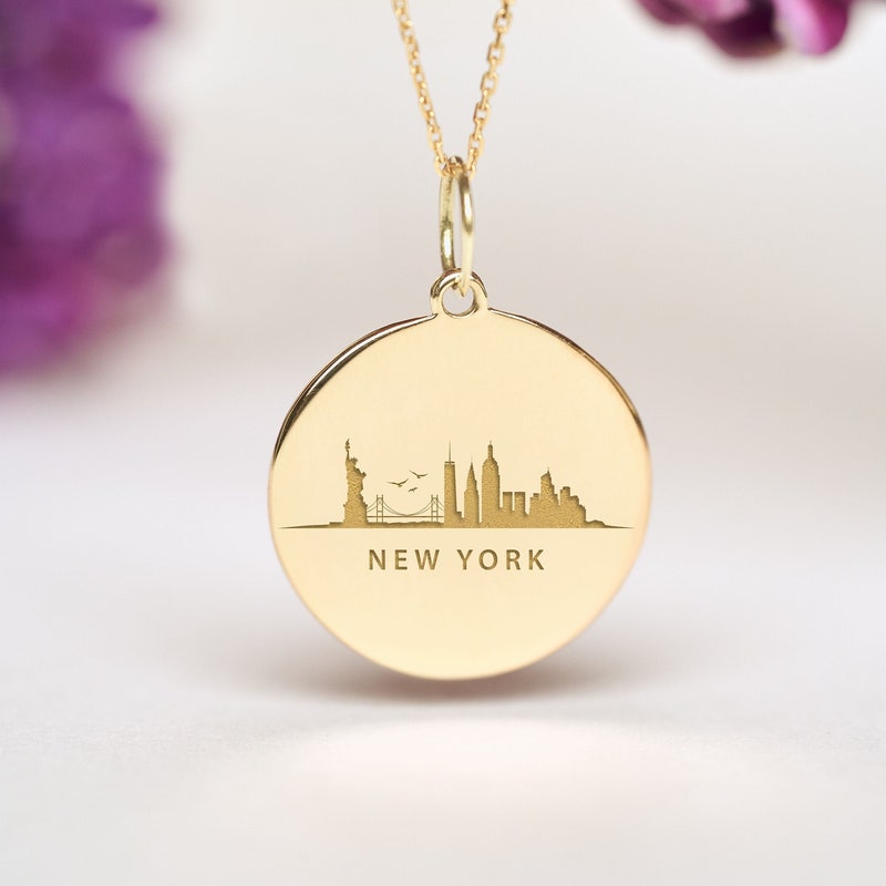 Nyc Skyline Necklace - Etsy