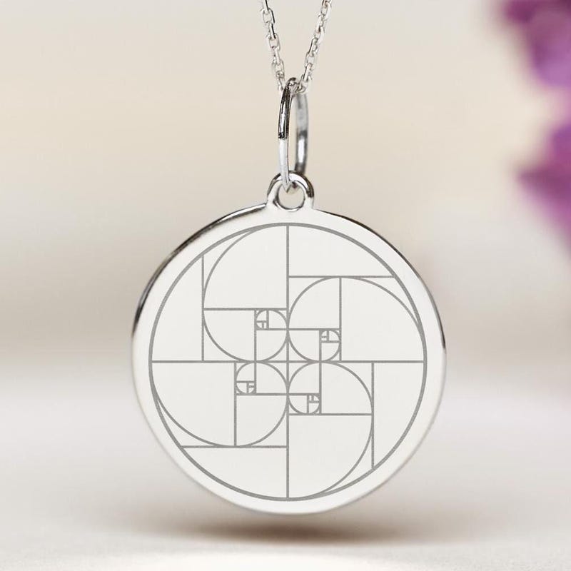 Fibonacci Necklace - Etsy