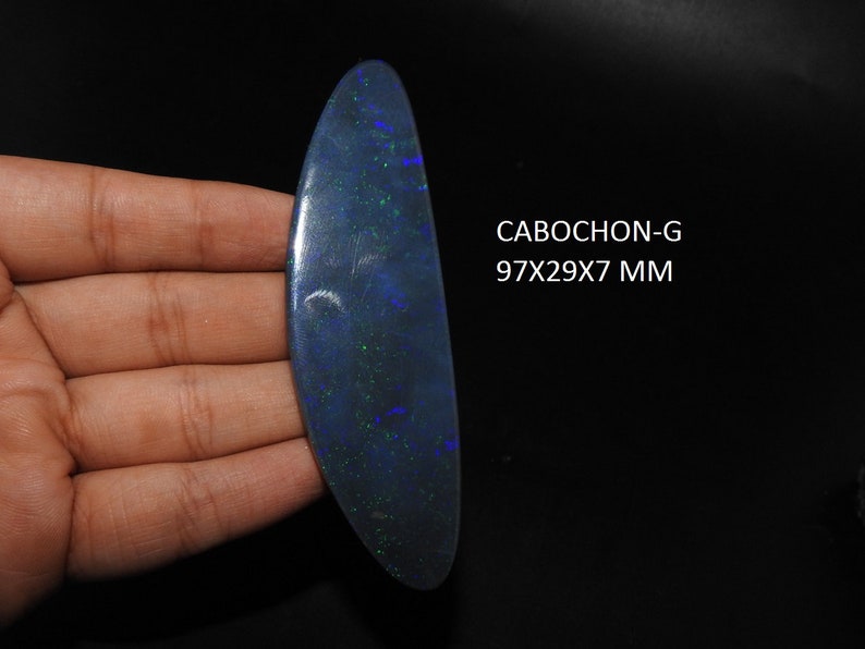 Australian Opal Doublet Fancy Shape Multi Flashy Fire Cabochon/loose ...
