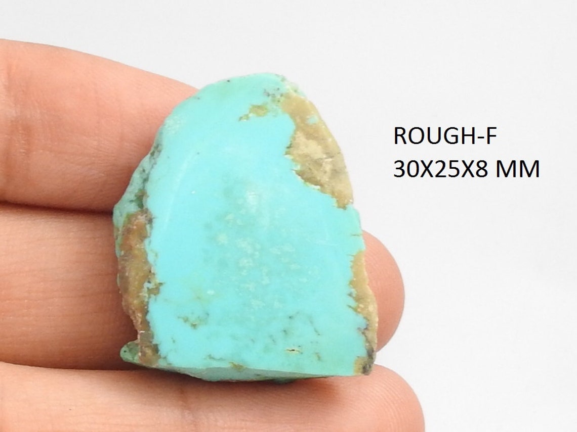 Arizona Turquoise Polished Rough SliceLoose RawGemstone | Etsy