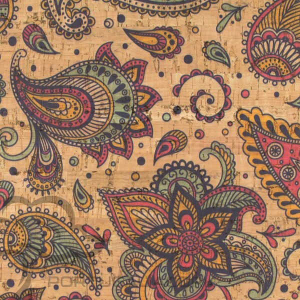 Printed Cork Fabric - Etsy
