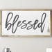 Printable Blessed Sign, Kitchen Signs, Kitchen Decor, Kitchen Wall ...