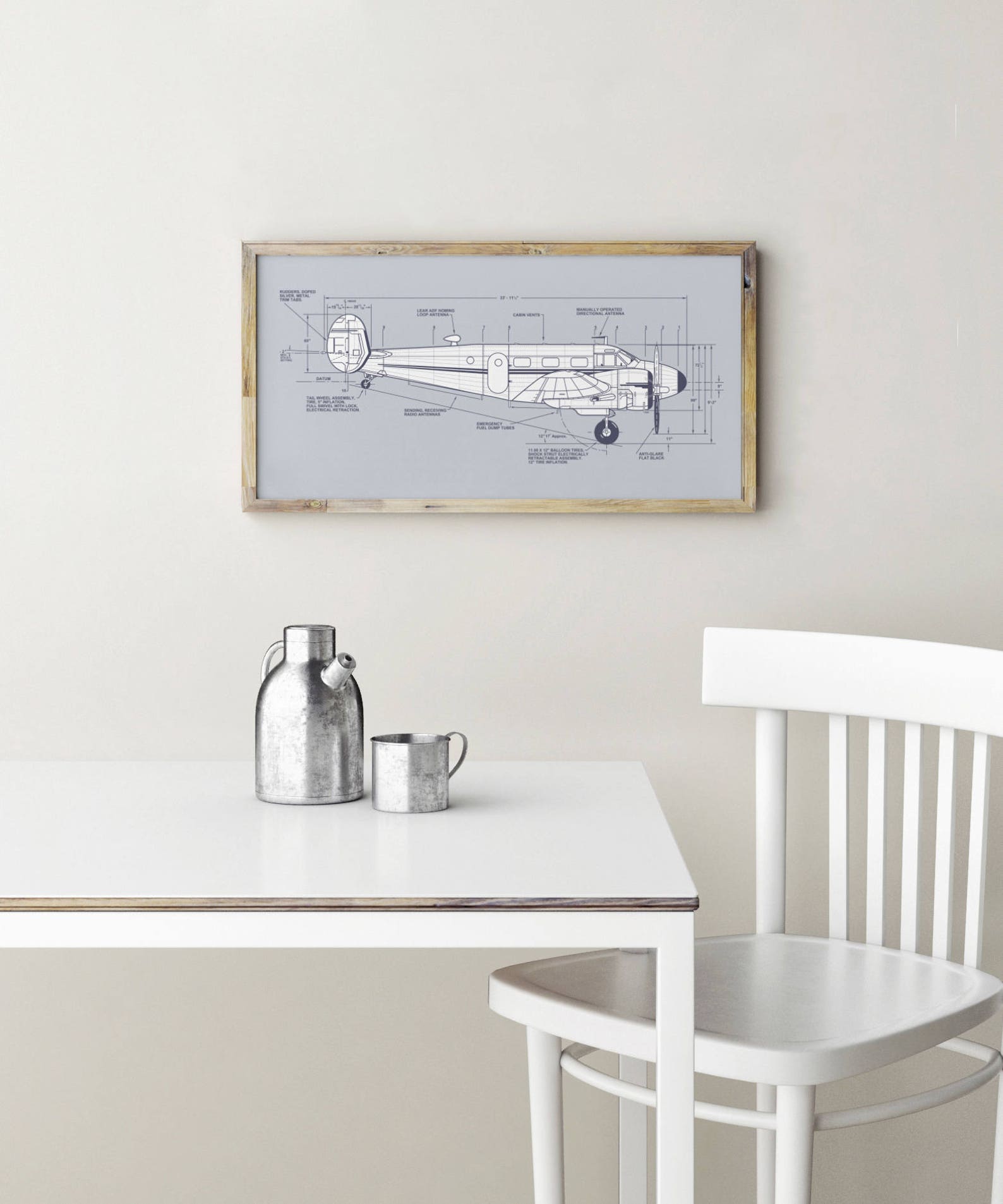 Printable Airplane Decor Vintage Airplane Decor Airplane - Etsy