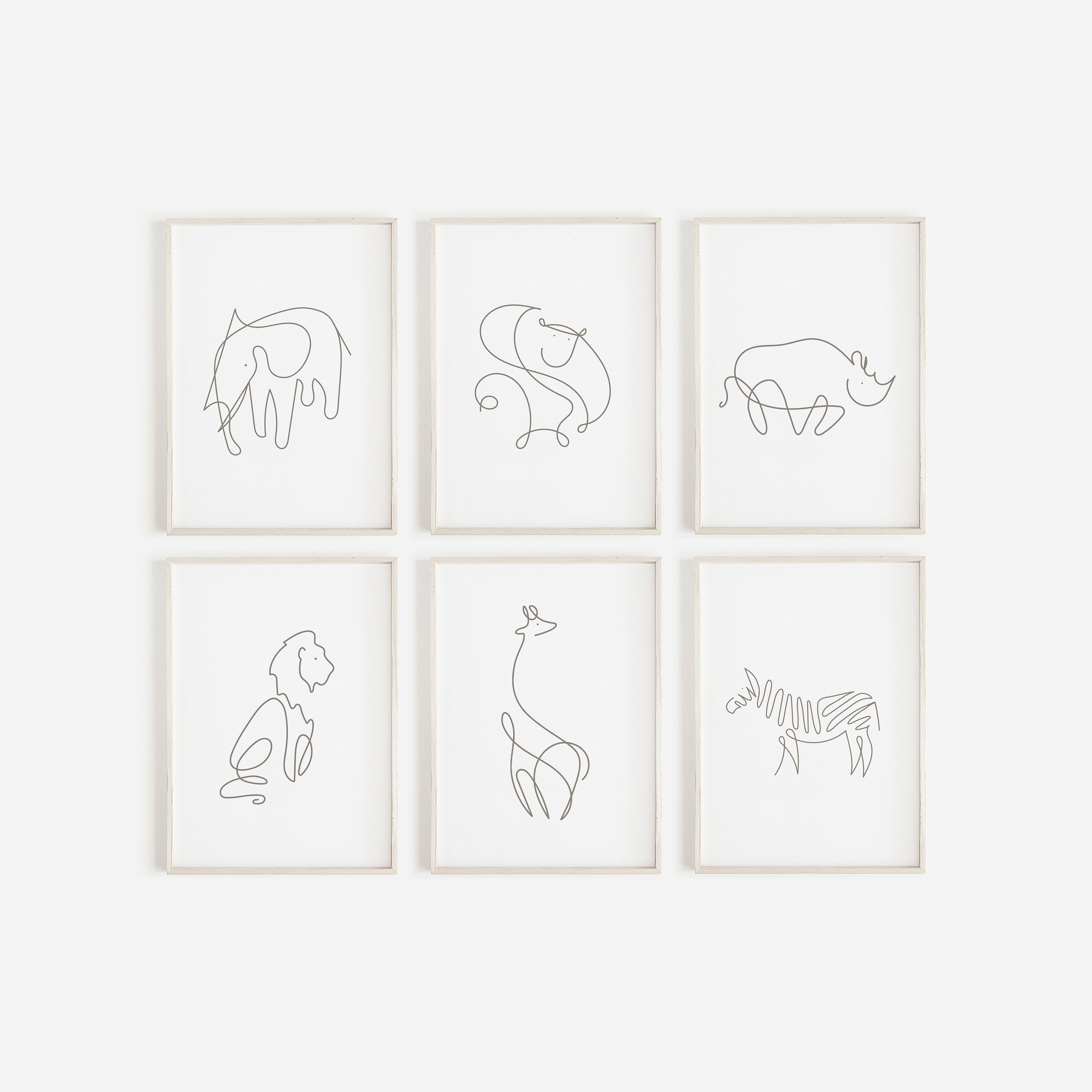 Simple Text Art Animals