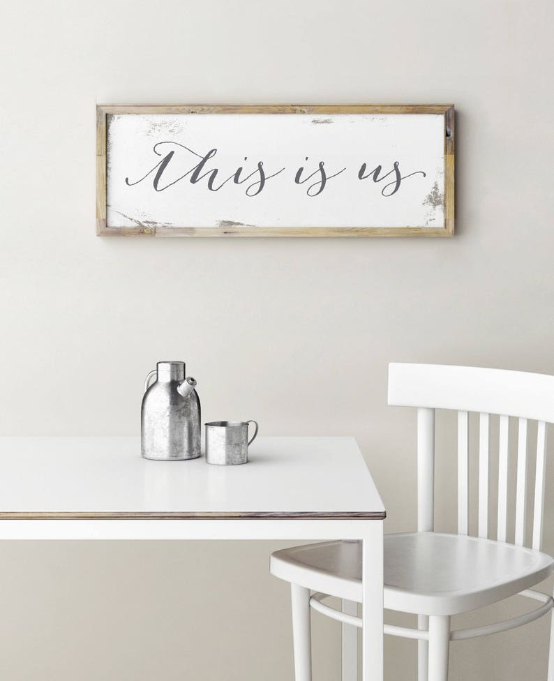 Printable Sign This Is Us Sign Farmhouse Sign Farmhouse | Etsy