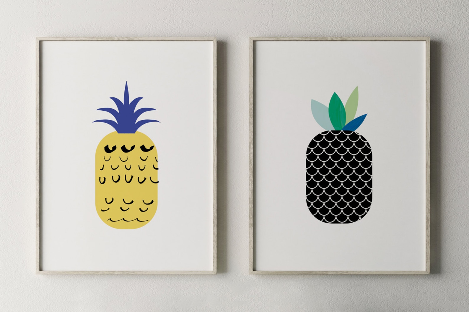 Printable Pineapple Decor Pineapple Print Pineapple - Etsy