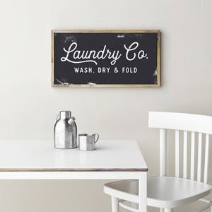 Printable Sign, Laundry Co Sign, Laundry Room Decor, Fixerupper Sign ...